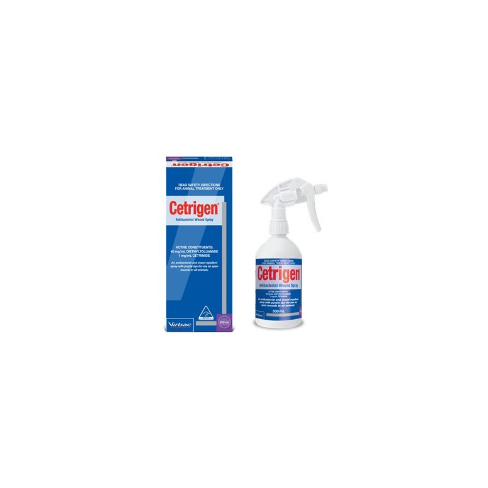 Virbac Cetrigen Antibacterial Wound Spray - Pet Circle