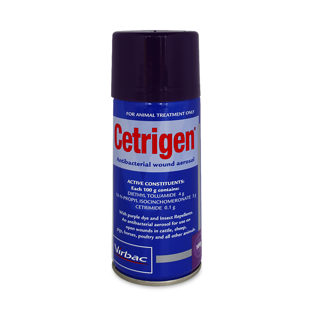 Cetrigen Antibacterial Wound Spray Aerosol - Pet Circle